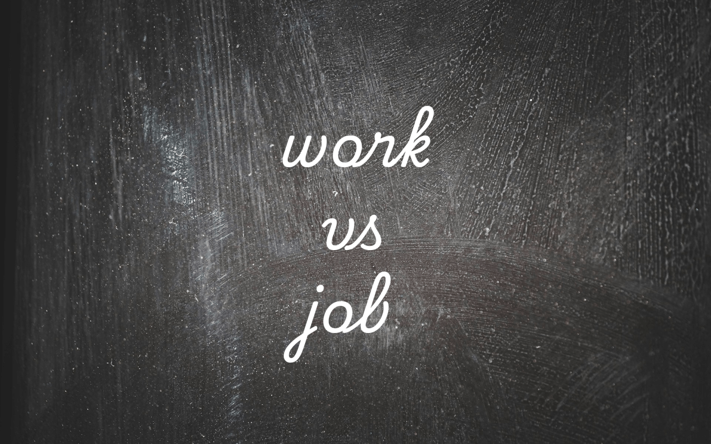 Confusing words: work vs job – grammaticus